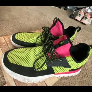Nike | Shoes | Nike Mens Exotic Neon Pink And Green | Poshmark